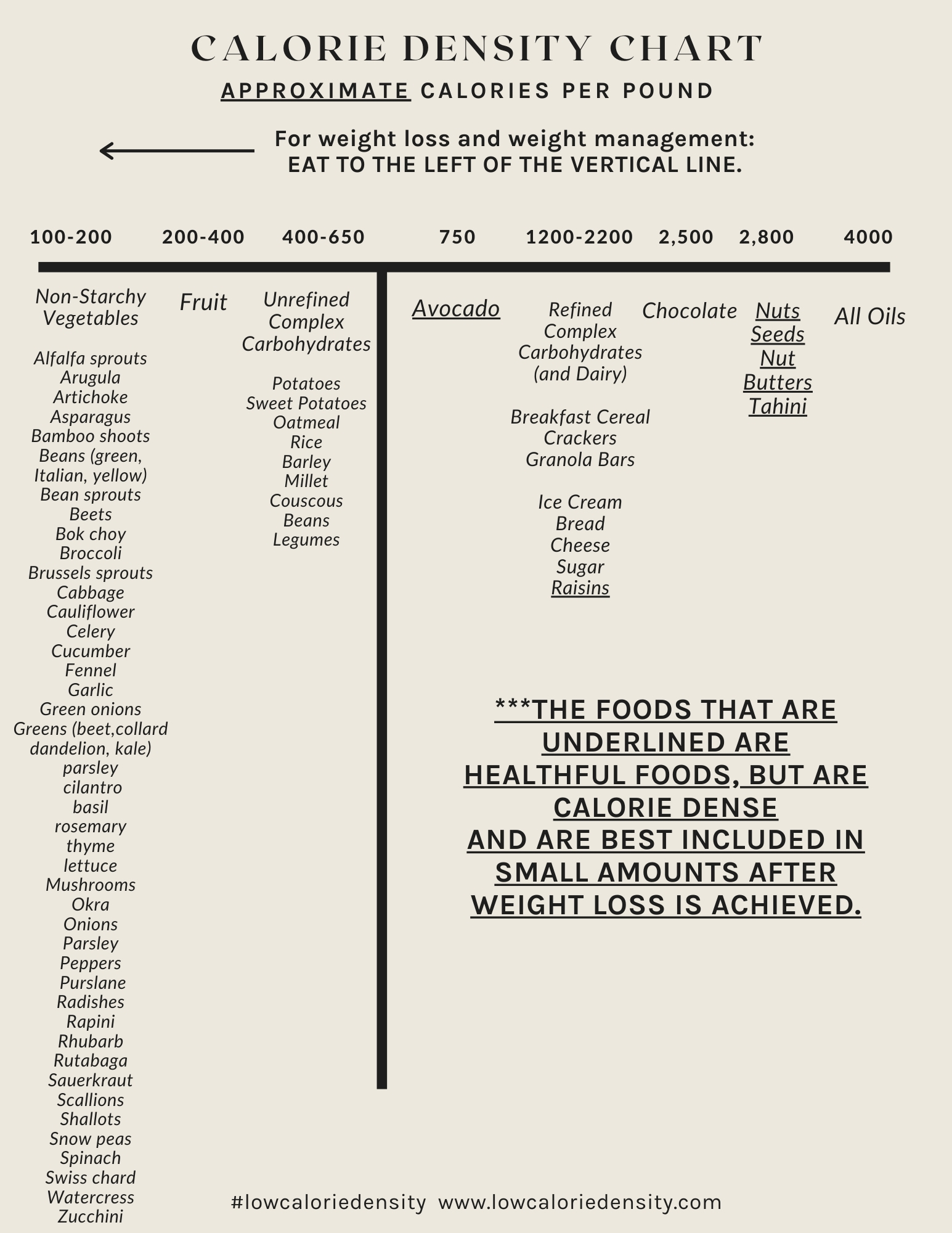 The Rules Of A Low Calorie Density Diet LowCalorieDensity
