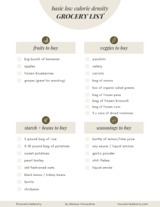 30-Day Low Calorie Density Weight Loss Challenge – LowCalorieDensity.com